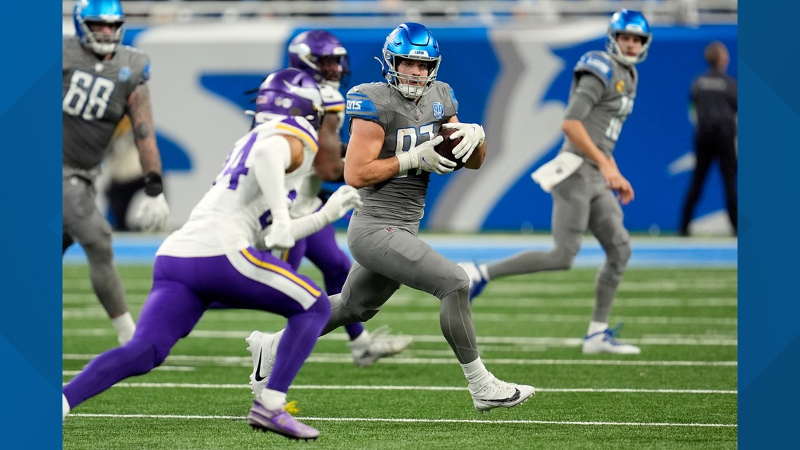 Playoff-bound Lions lose record-breaking rookie Sam LaPorta to knee ...