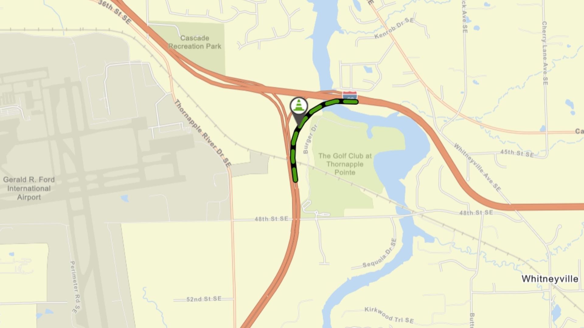 Closures for rebuilding, bridge work on M-6/I-96 interchange | wzzm13.com
