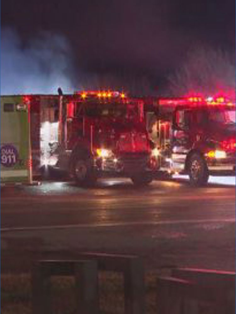 Firefighters battle early morning blaze at former Hilltop Bakery in ...