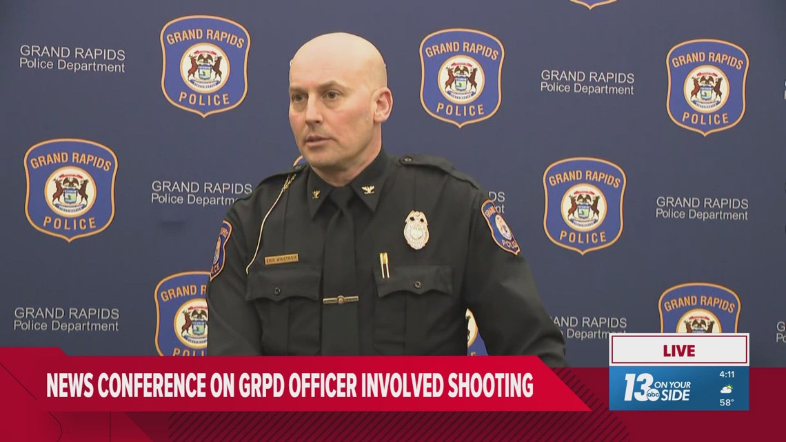 GRPD chief believes man was shot by officers in the chest | wzzm13.com