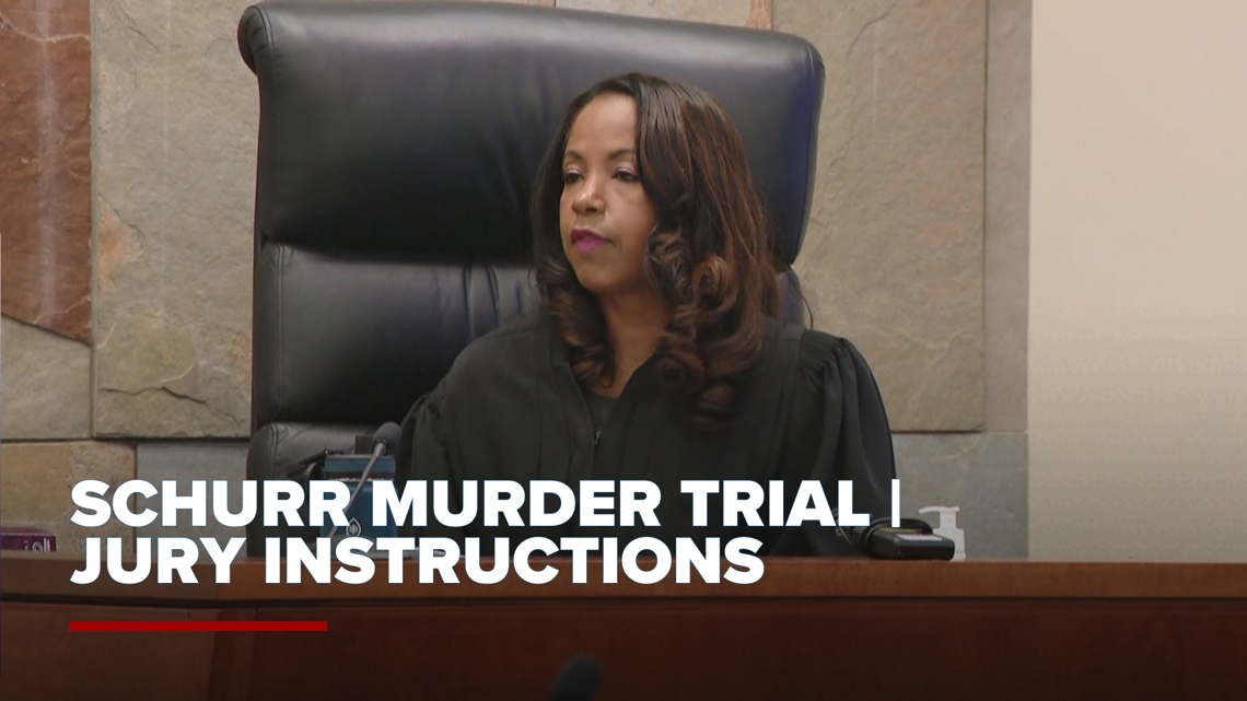 Judge gives jury instructions ahead of deliberations during murder ...