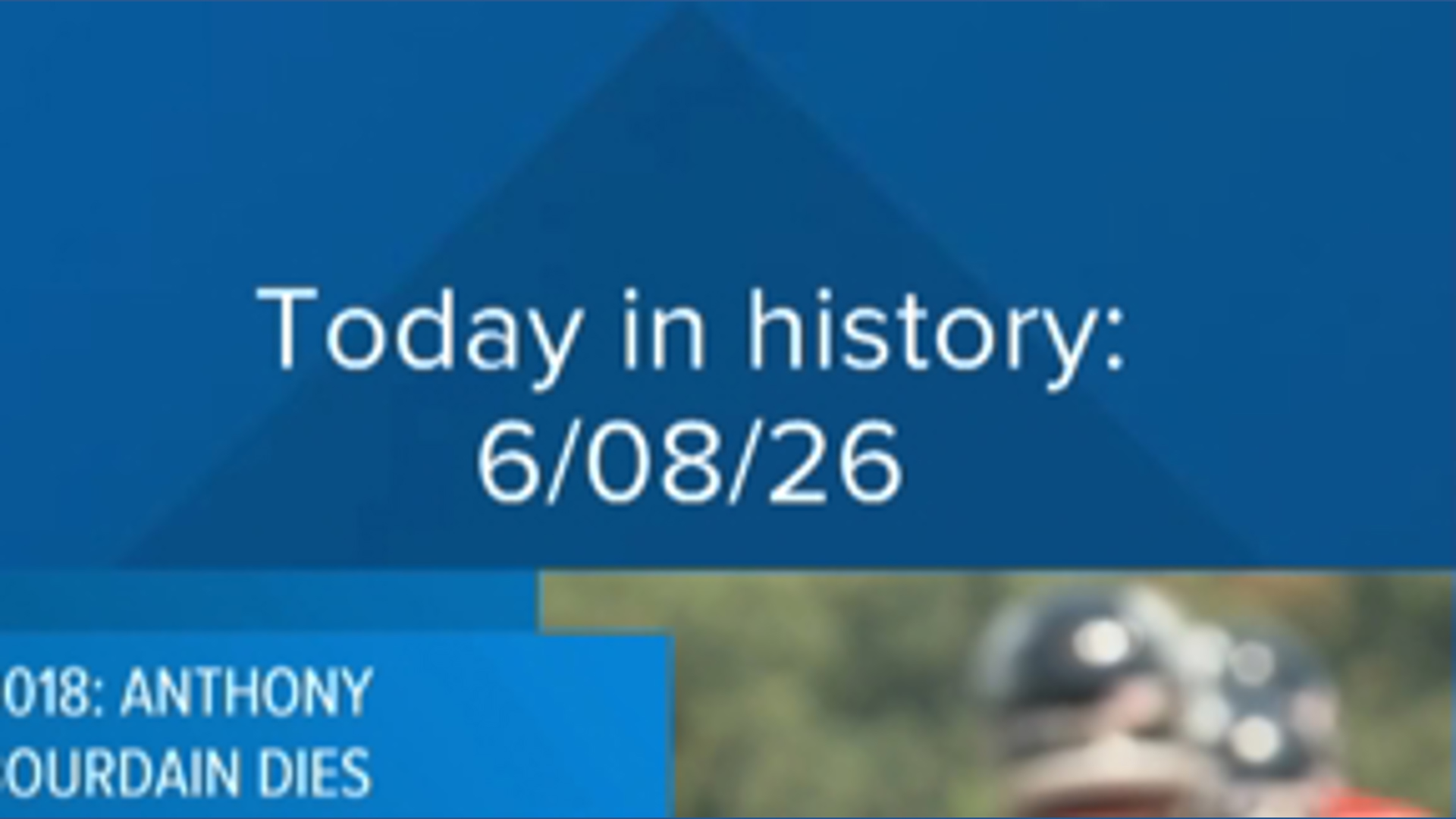 Today in history: 6/08/26 | wzzm13.com