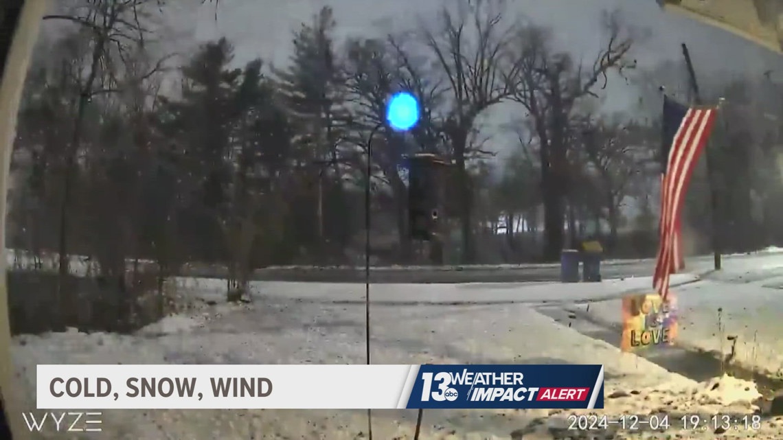 Video captures rare 'thundersnow' in West Michigan | wzzm13.com