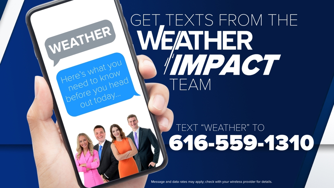 13 ON YOUR SIDE Weather Texts | How to sign up | wzzm13.com