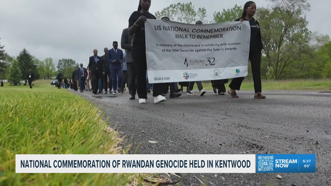 National commemoration of Rwandan genocide held in Kentwood | wzzm13.com