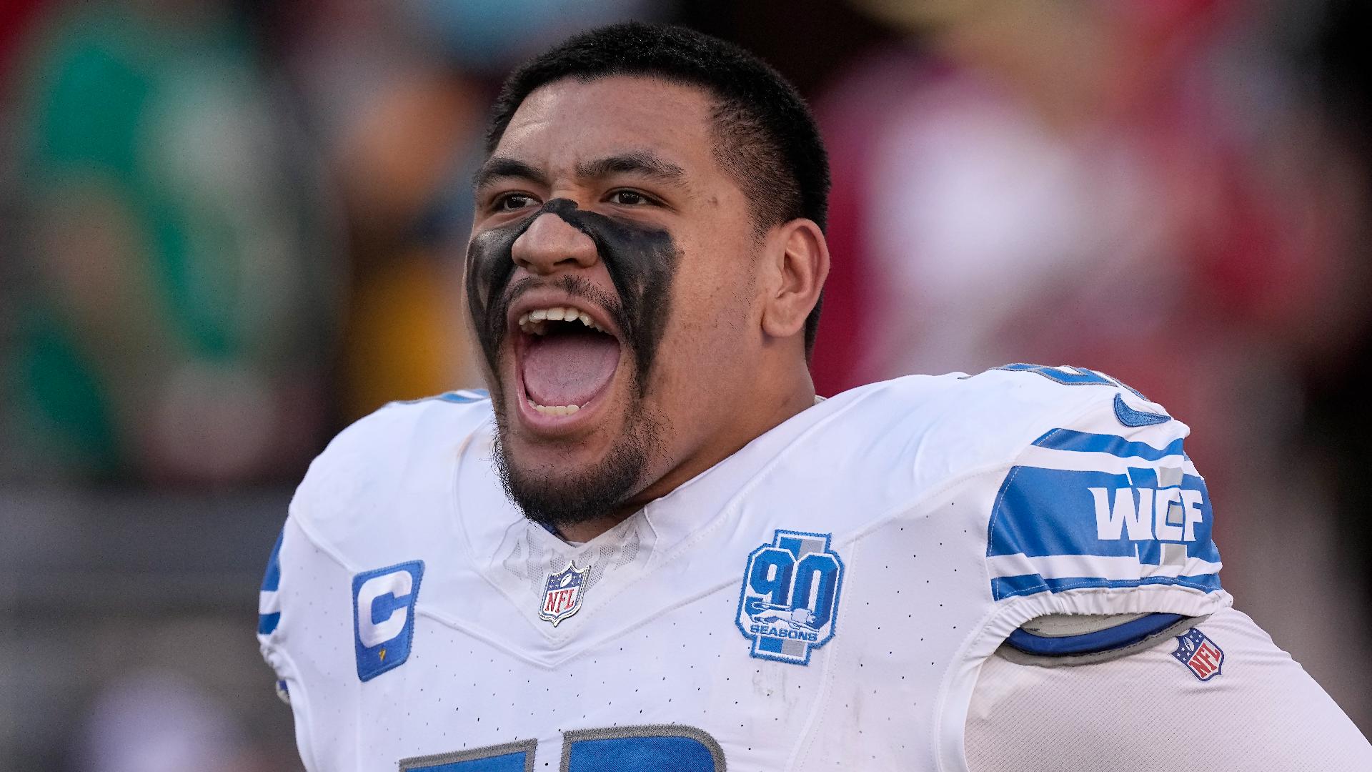 Lions All-Pro tackle Penei Sewell leaves practice with injury | wzzm13.com
