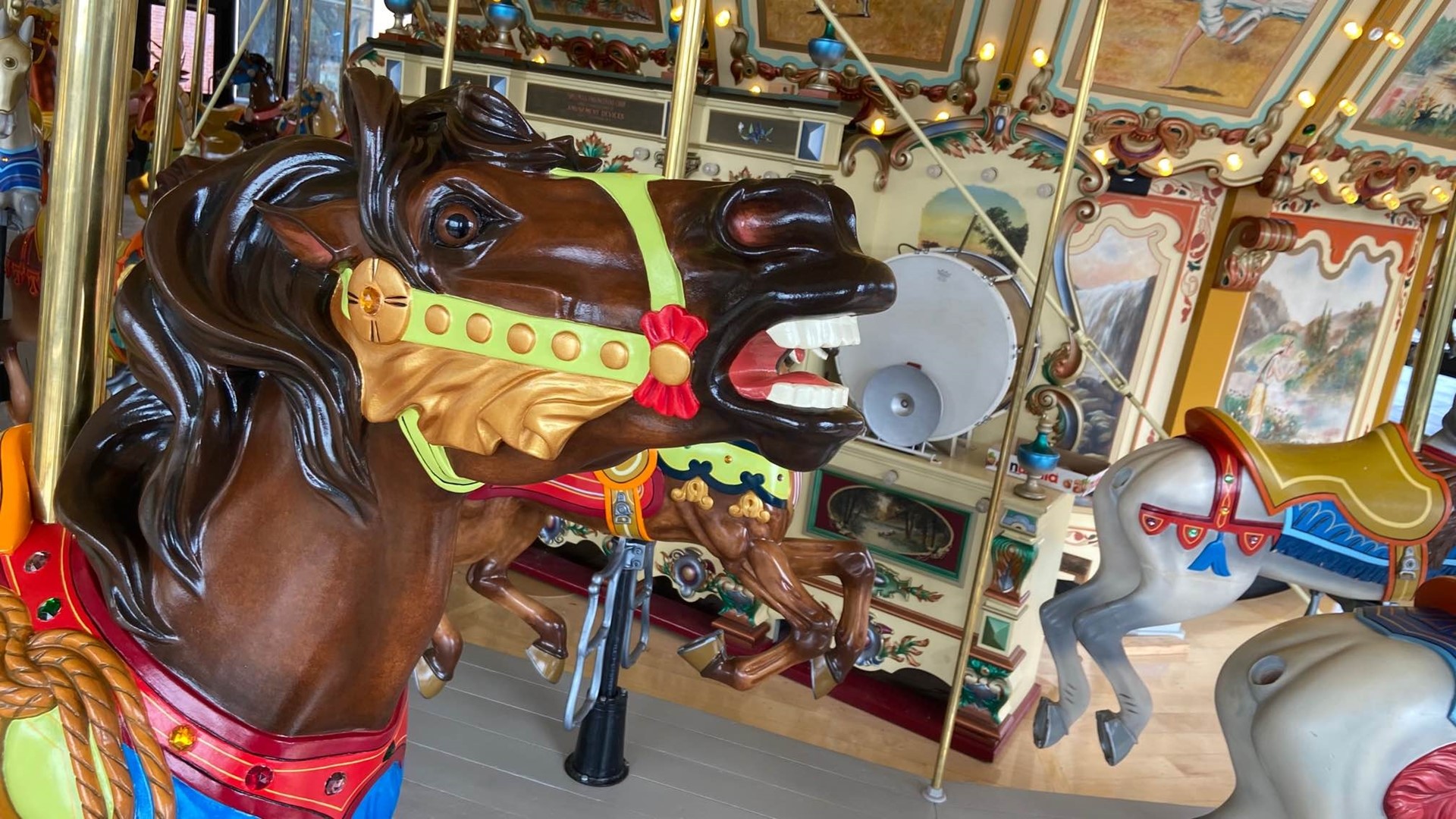 Museum carousel on final stage of restoration, nearing reopening ...