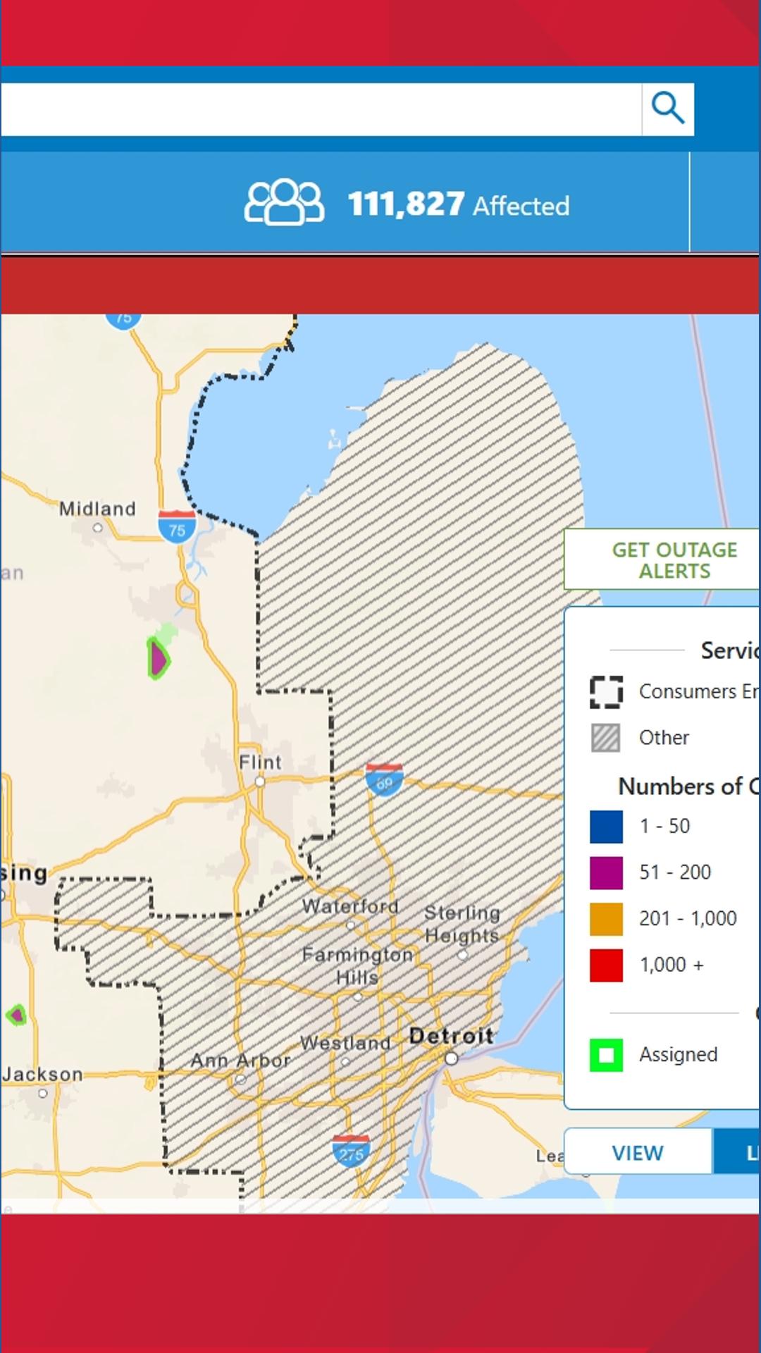 West Michigan hit with power outages due to severe storms | wzzm13.com
