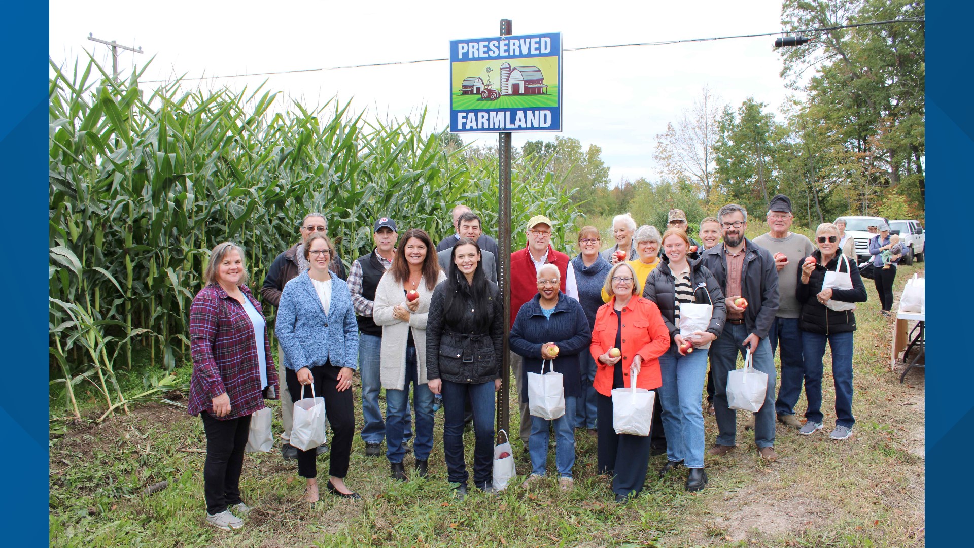 Michigan couple celebrates preservation of farmland | wzzm13.com