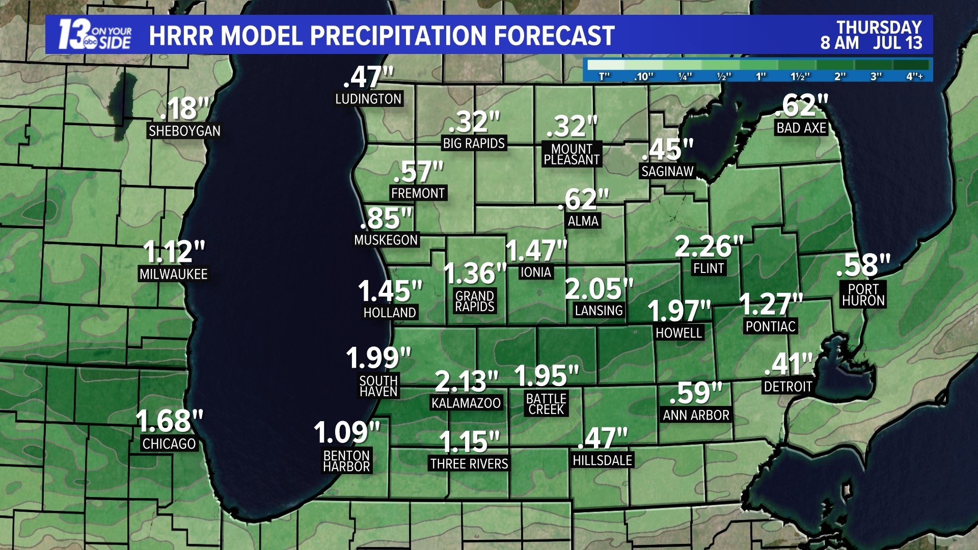 NWS issues flood watch for West Michigan | wzzm13.com