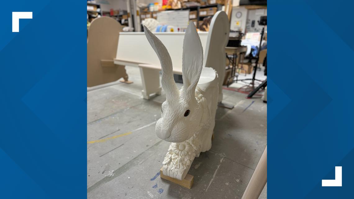 GRPM carousel animals get refresh ahead of reopening | wzzm13.com