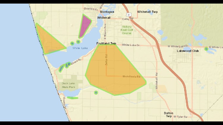 Muskegon County slammed with snow, power outages scattered | wzzm13.com