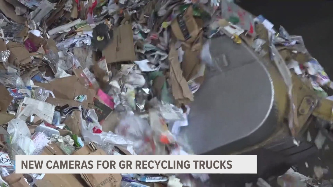 New cameras help Grand Rapids recycling trucks identify unaccepted ...