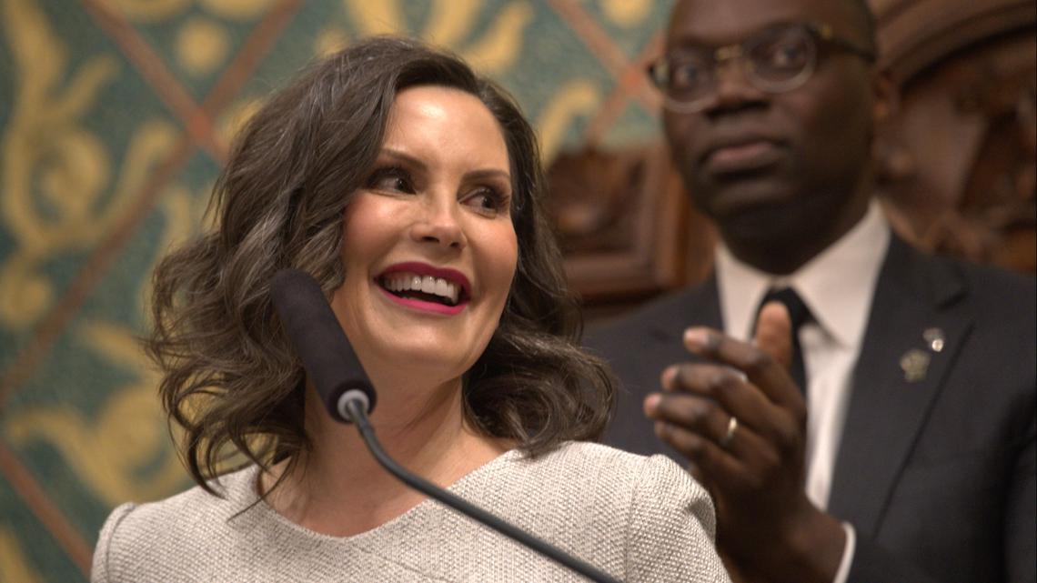'BIG GRETCH OUT' | Gov. Whitmer delivers final State of the State ...