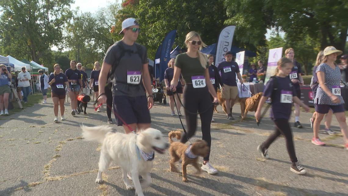 Paws With A Cause fundraising event packs Riverside Park | wzzm13.com
