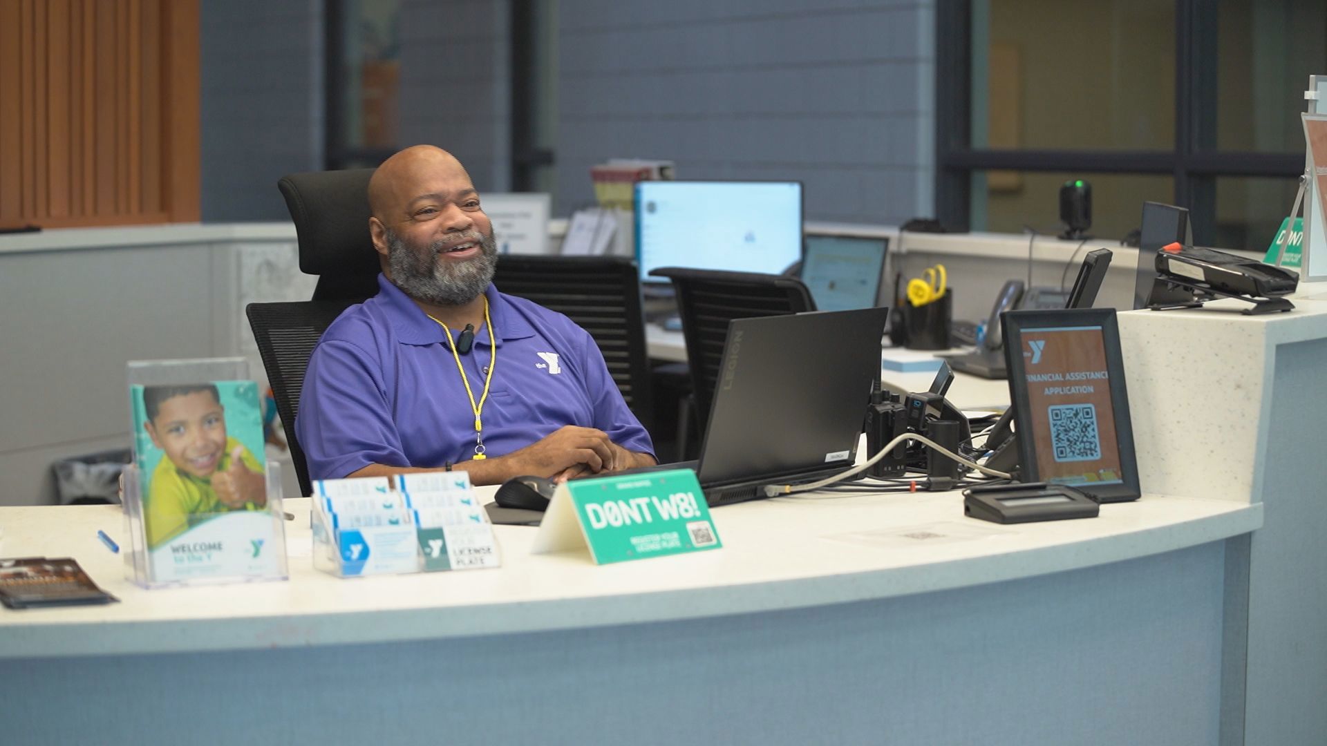 We the People A250 | Meet the downtown YMCA's front desk worker who ...