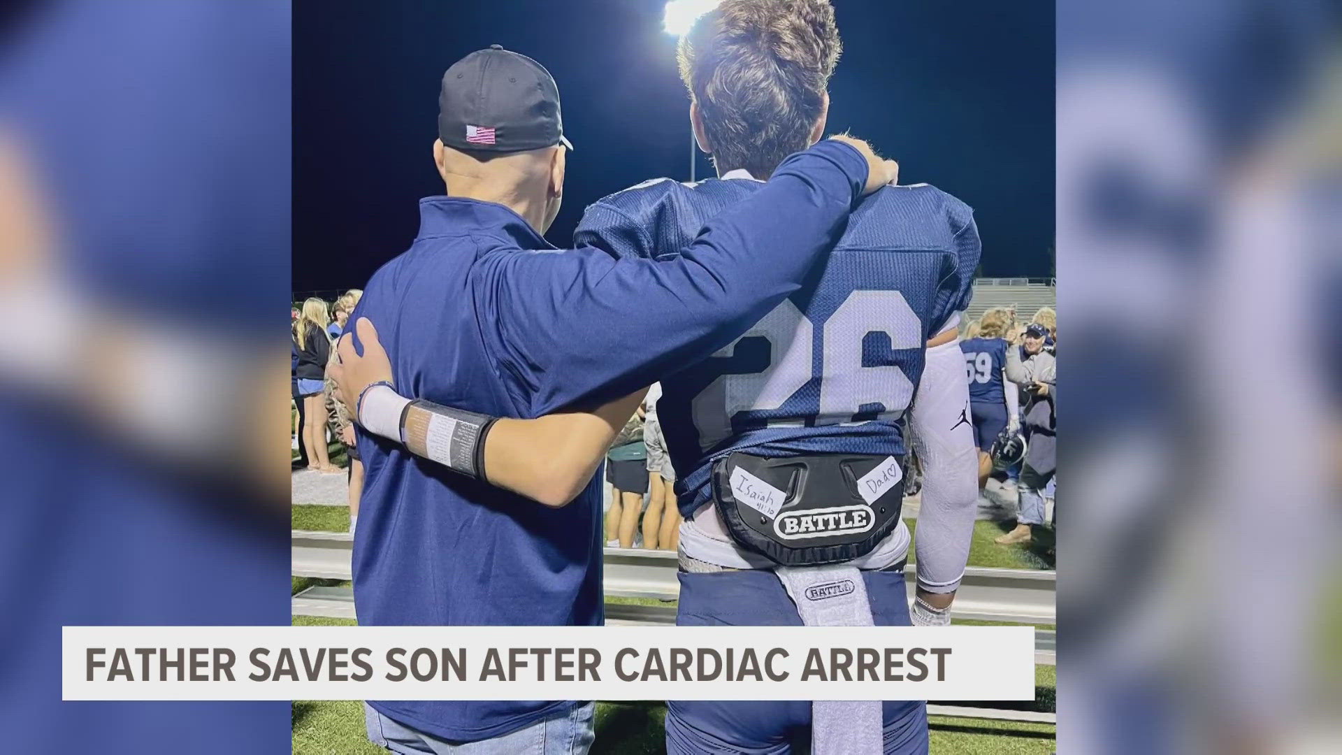 Father saves his son's life after cardiac arrest | wzzm13.com