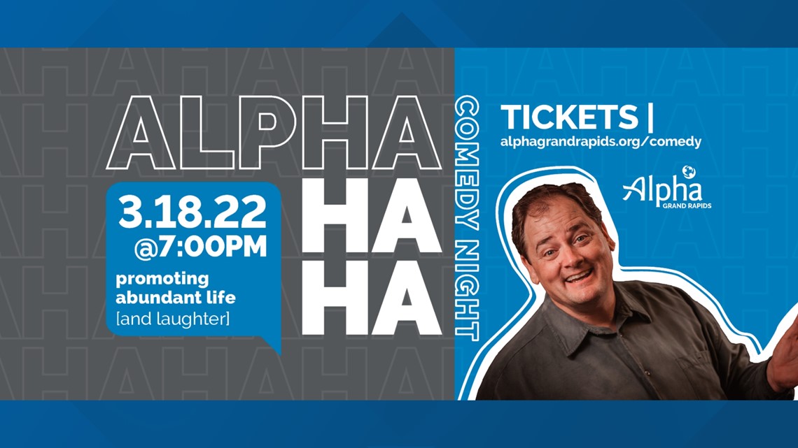 Alpha Grand Rapids Comedy Night coming to Caledonia | wzzm13.com