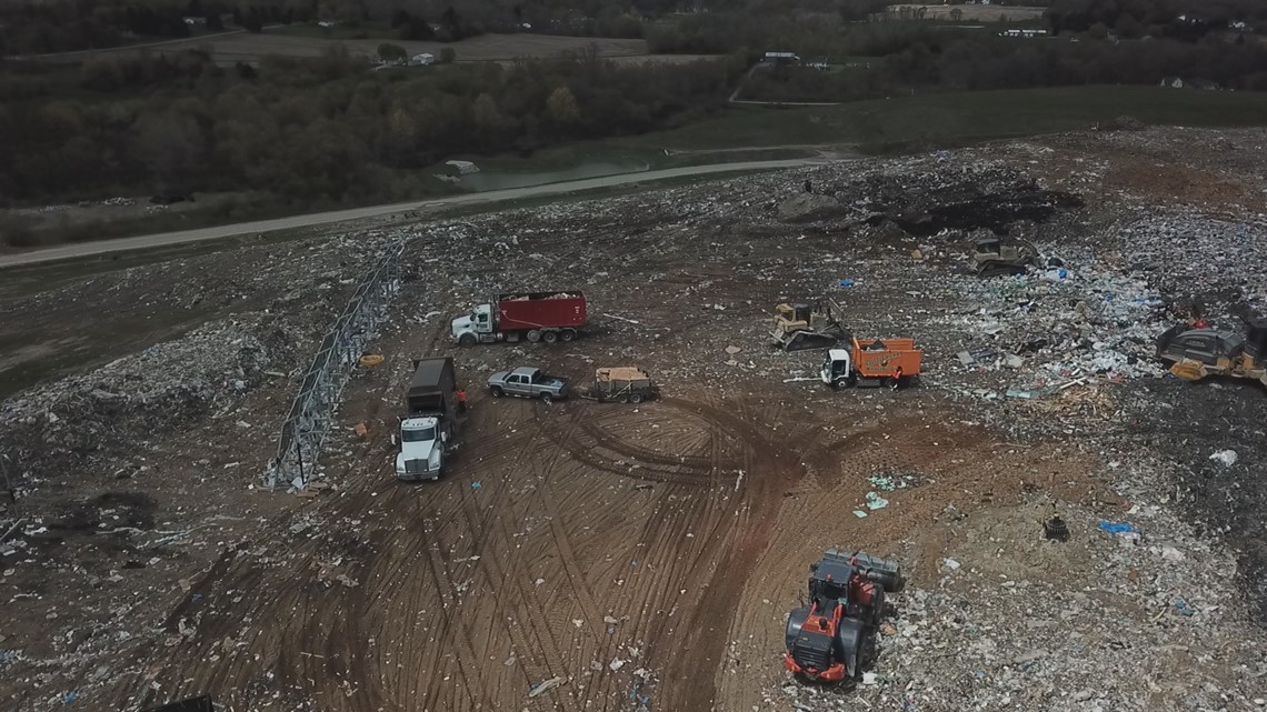 Drone video shows expansion at 'last active landfill' in Kent Co ...