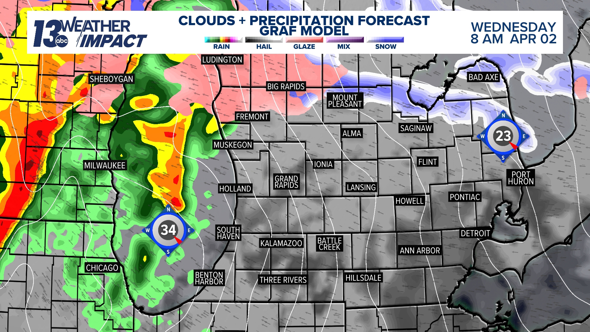 West Michigan faces another severe weather threat Wednesday | wzzm13.com