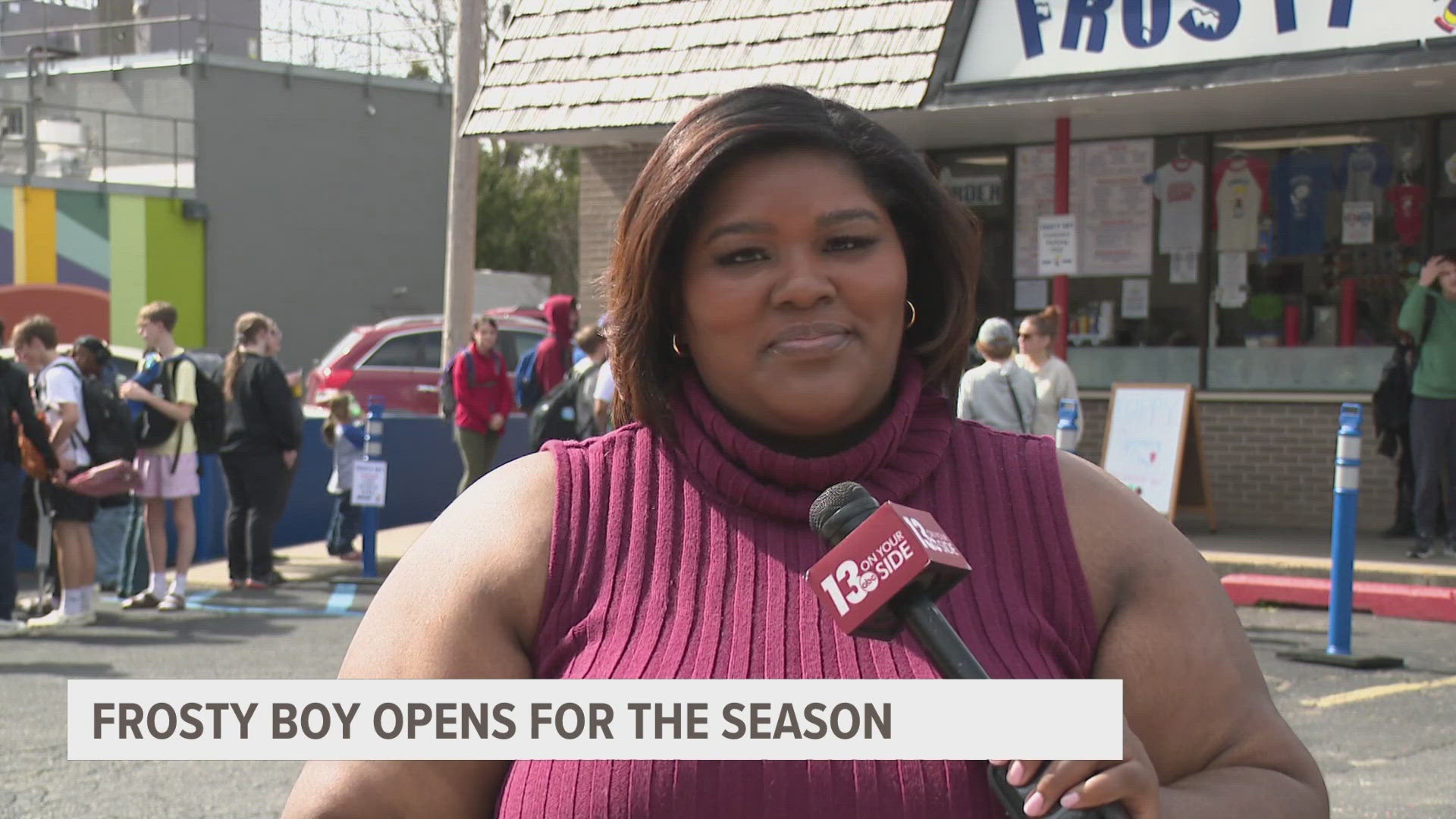 Frosty Boy opens for the season to eager ice cream lovers | wzzm13.com