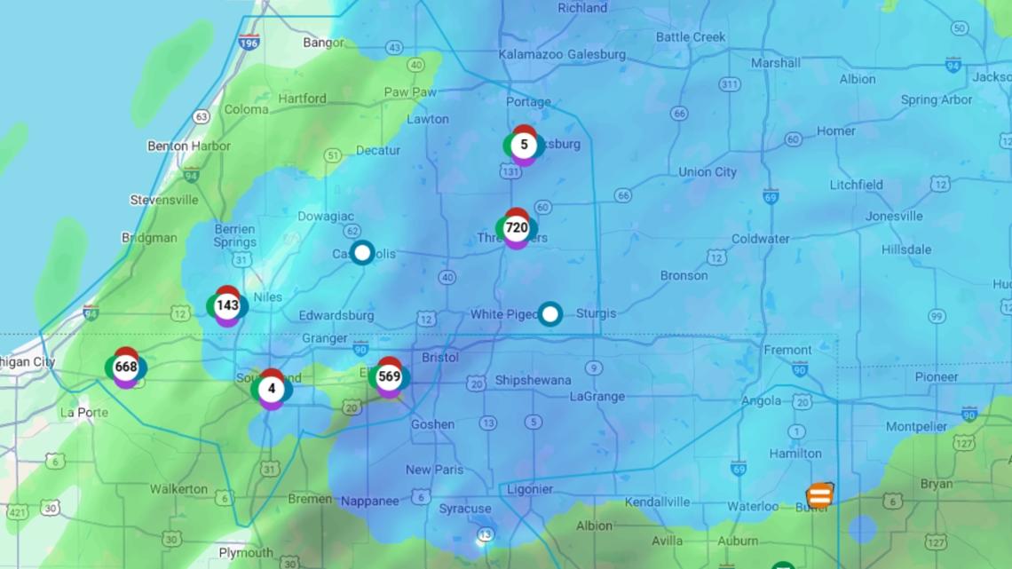 Thousands without power in southwest Michigan | wzzm13.com