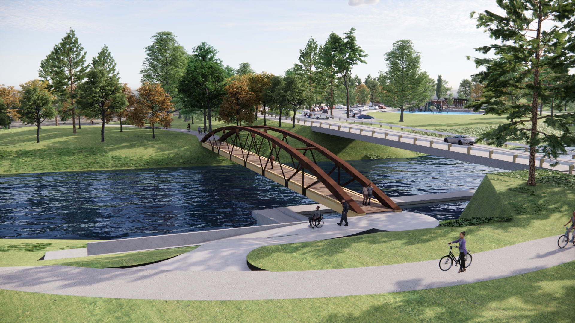 Plans for new Ada Covered Bridge Park unveiled | wzzm13.com