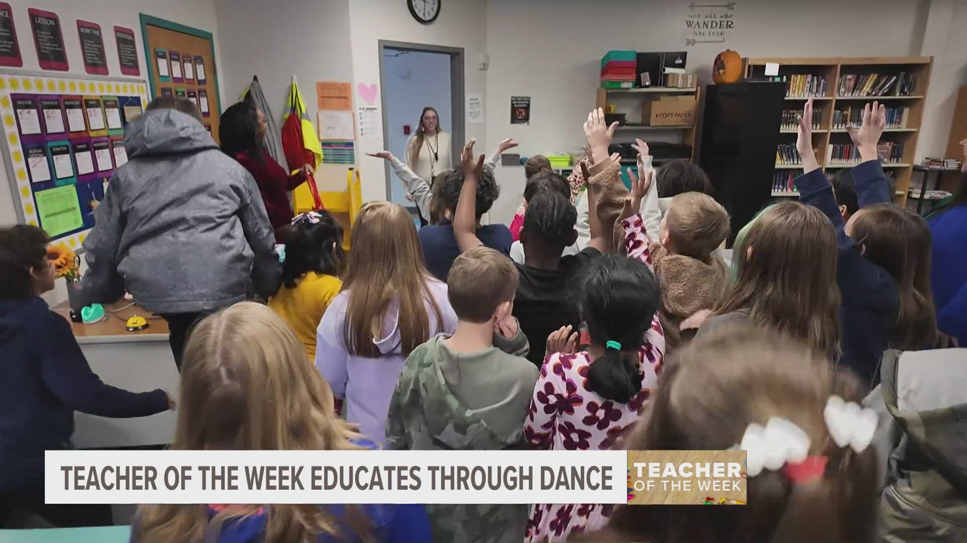 Teacher of the Week uses dance to keep students engaged | wzzm13.com