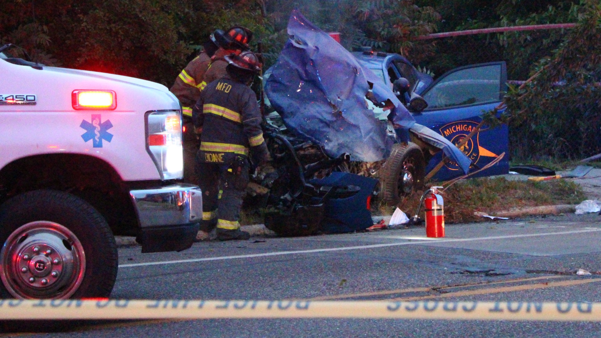 Multiple MSP troopers seriously injured in crash in Muskegon Co ...