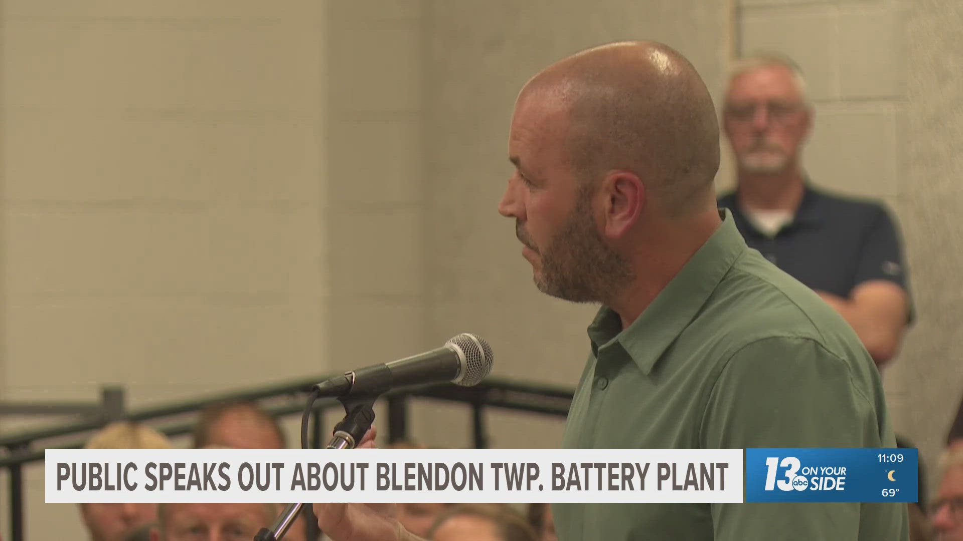 Blendon Township residents voice concerns over battery facility plan ...