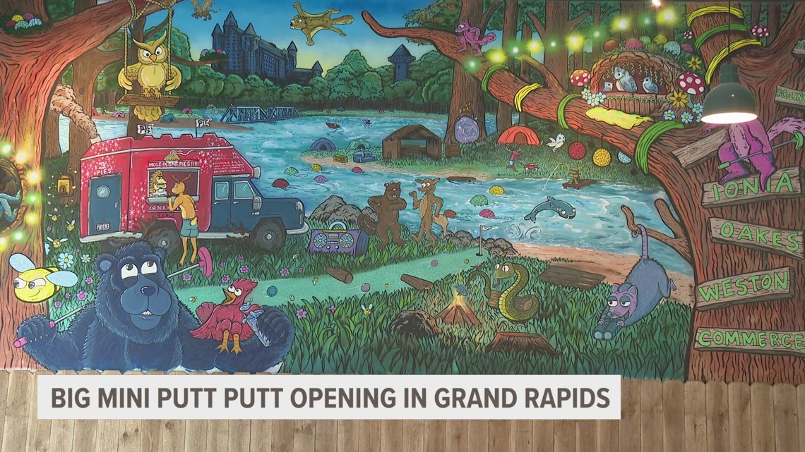 Big Mini Putt Club opens Michigan location | wzzm13.com