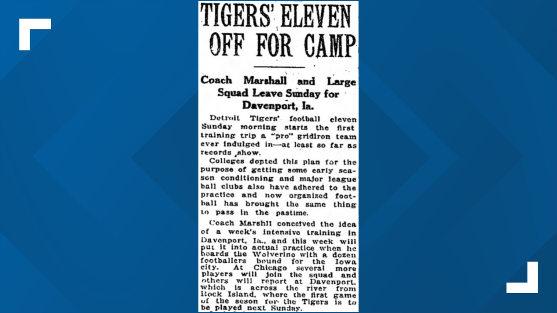 More than the Lions | Detroit's many professional football teams ...